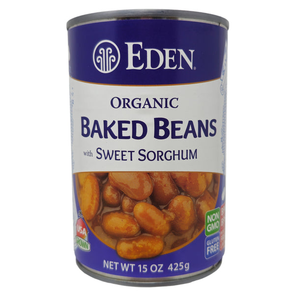 Eden Baked Beans with Sweet Sorghum - 15oz. – Healthy Heart Market