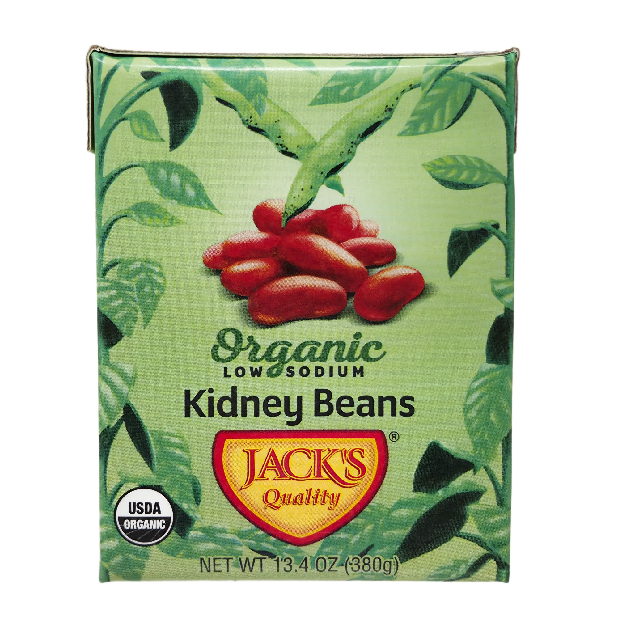 Jack's Quality Organic Low Sodium Kidney Beans - 13.4oz. – Healthy ...