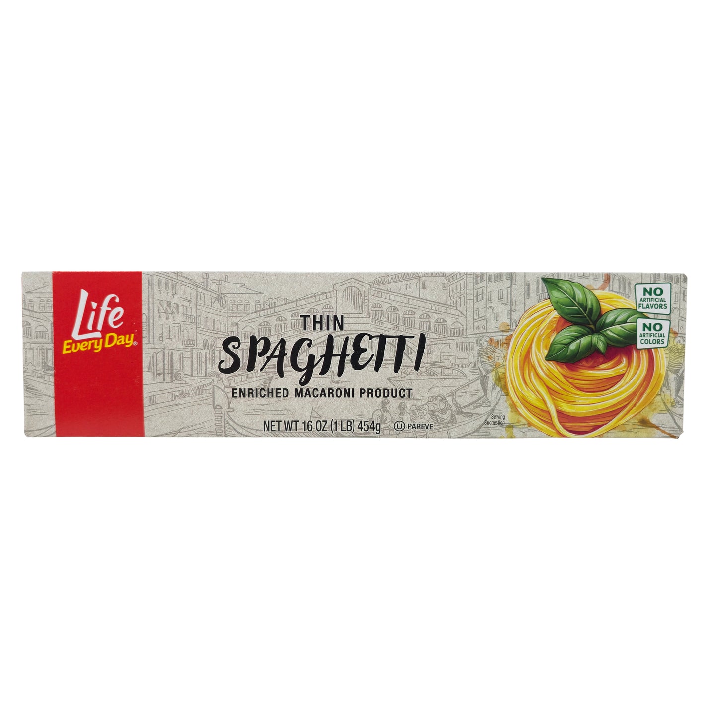 Life Every Day Thin Spaghetti - 16oz. – Healthy Heart Market