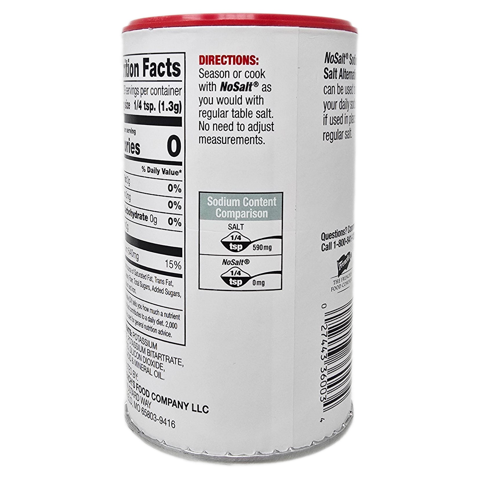Original NoSalt Sodium-Free Salt Alternative- 11oz – Healthy Heart Market