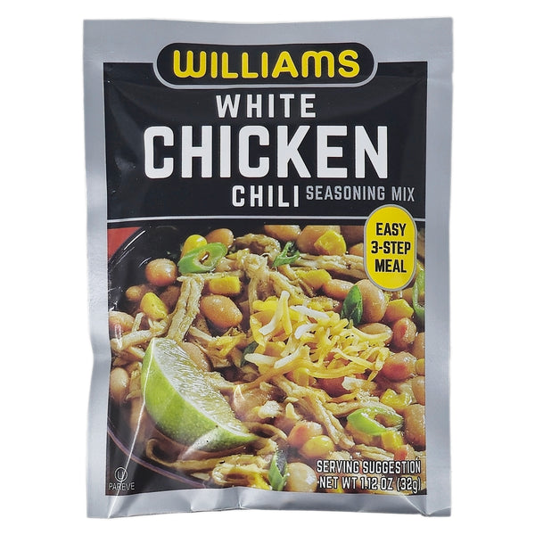 Williams Chicken Chili Seasoning No Salt Added – Healthy Heart Market