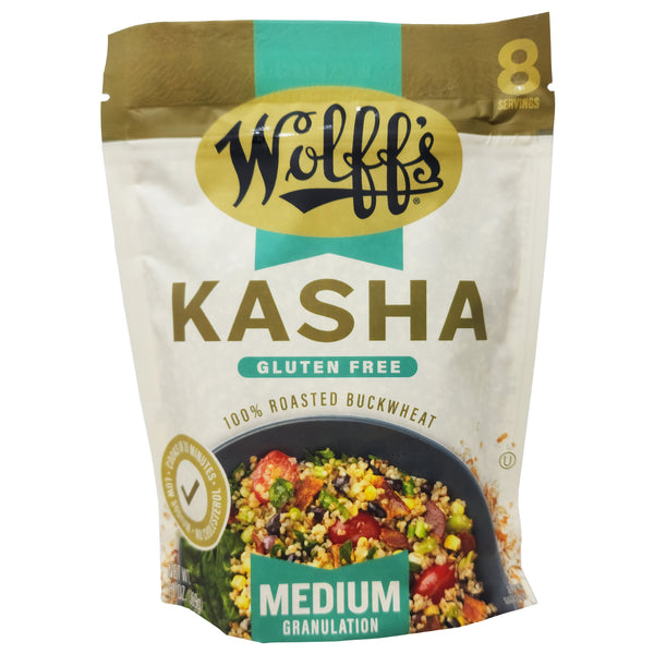 Wolff's Kasha Roasted Buckwheat - 13oz. - Healthy Heart Market