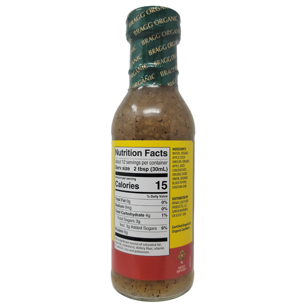Bragg Organic Oil Free Vinaigrette Dressing & Marinade - 12oz - Healthy ...