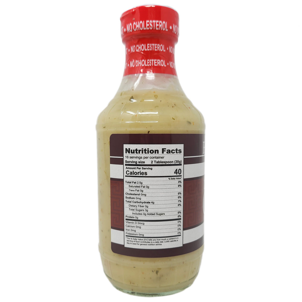Farmer Boy Restaurant Lite Greek Dressing NO Sodium! - Healthy Heart Market