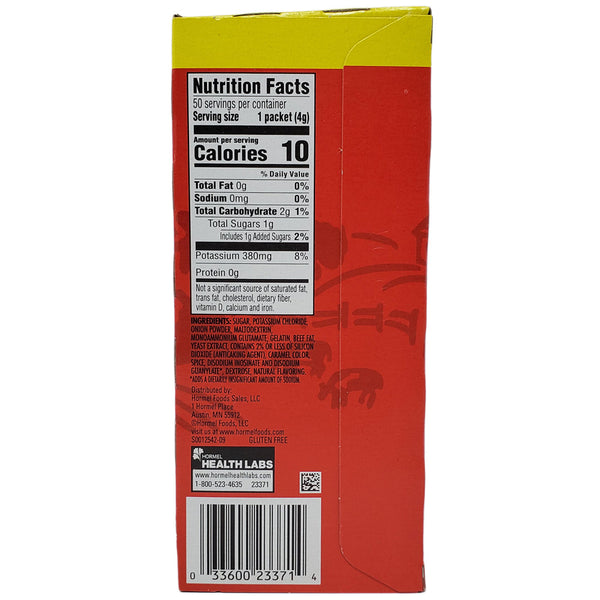 Herb-Ox Beef Bouillon-50 packets - Sodium Free-7.05 oz. - Healthy Heart ...