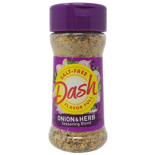 Dash Onion & Herb Salt Free Seasoning Blend-2.5 oz. – Healthy Heart Market