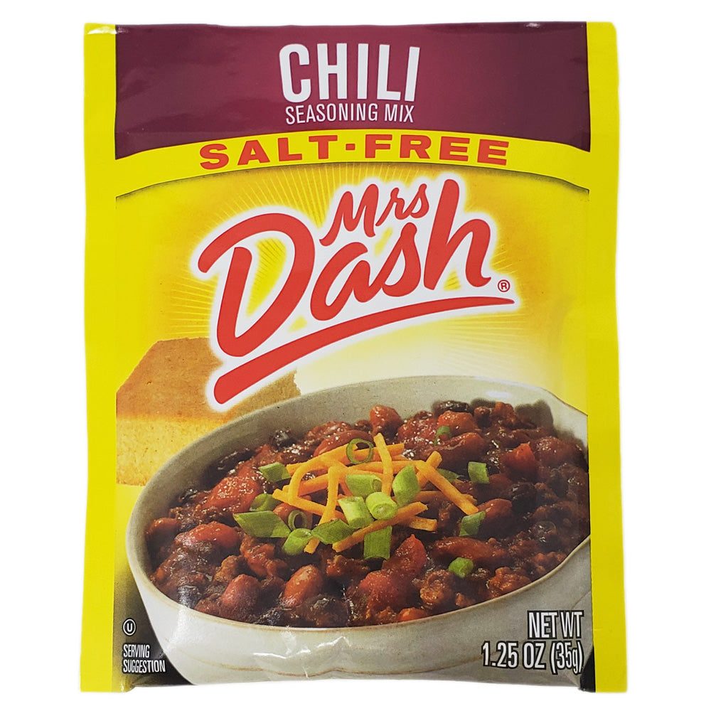 Dash Salt-Free chili Seasoning Mix- 1.25oz. - Healthy Heart Market