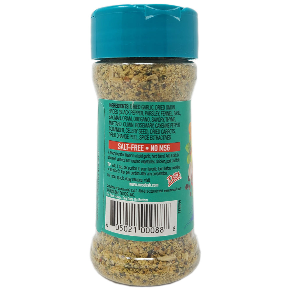 Dash Garlic Herb Salt Free Seasoning Blend-2.5 oz. - Healthy Heart Market