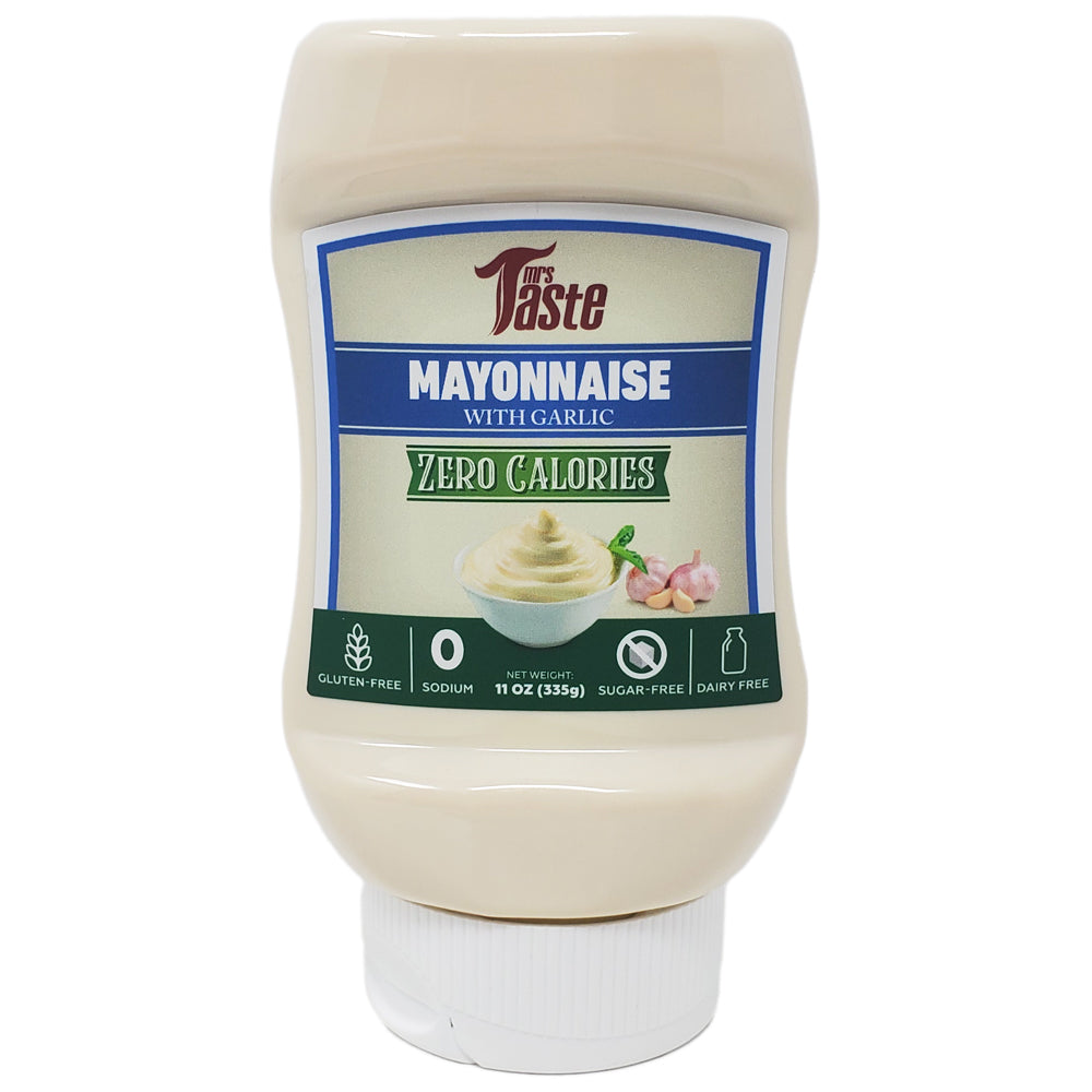Mrs. Taste Zero Sodium Mayonnaise with Garlic - 11oz. - Healthy Heart ...