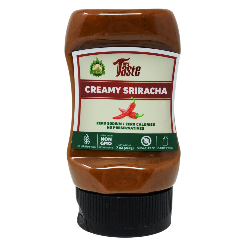 Mrs. Taste Zero Sodium Creamy Sriracha Sauce - 7oz. - Healthy Heart Market