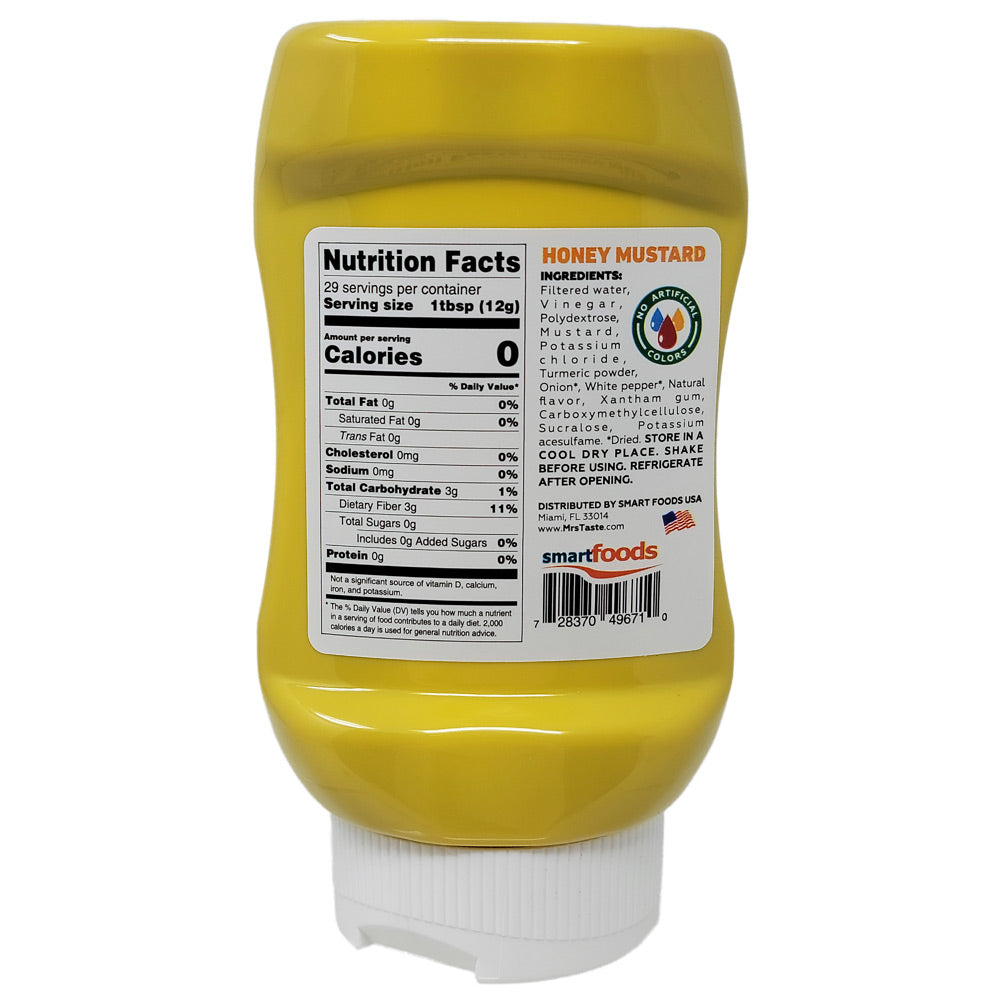 Mrs. Taste Zero Sodium Honey Mustard - 12oz. - Healthy Heart Market