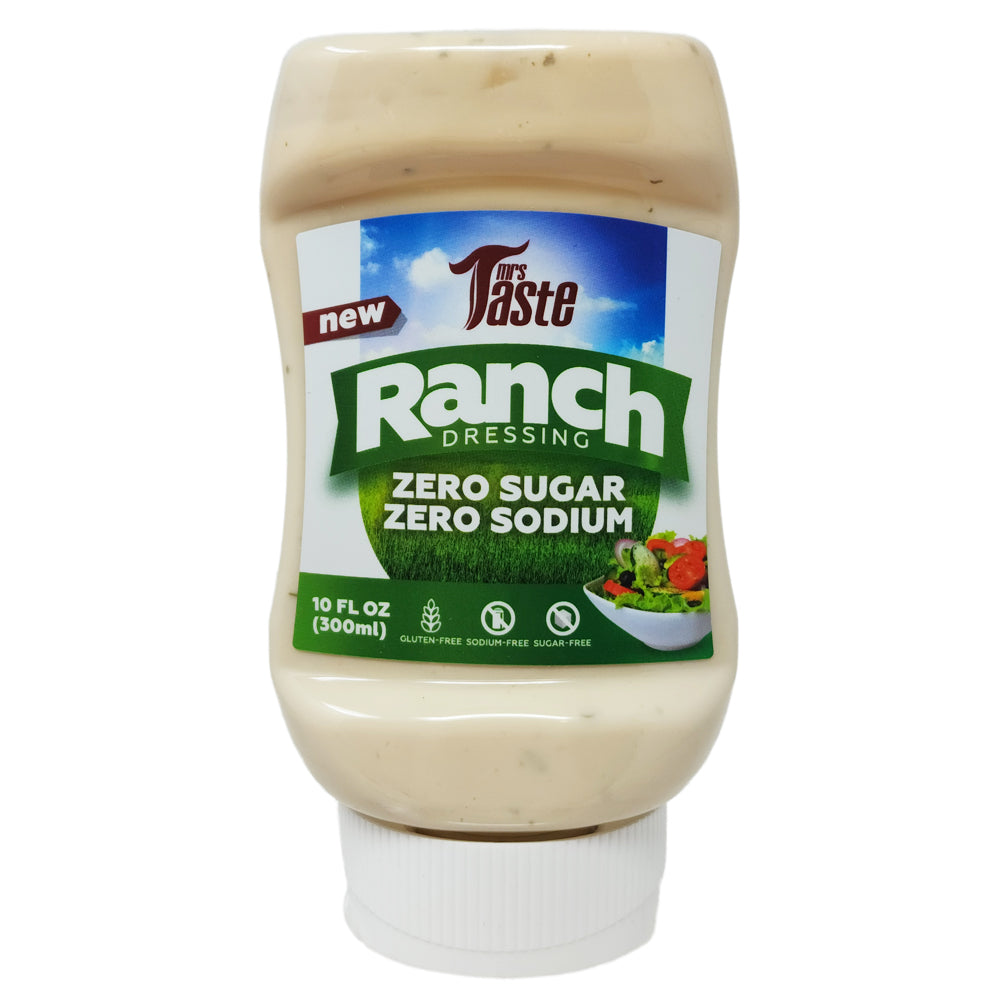 Mrs. Taste Zero Sodium Ranch Dressing - 10oz. - Healthy Heart Market