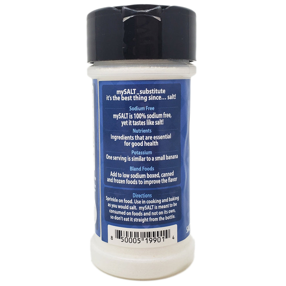 MySalt Original Salt Substitute - 3oz. – Healthy Heart Market