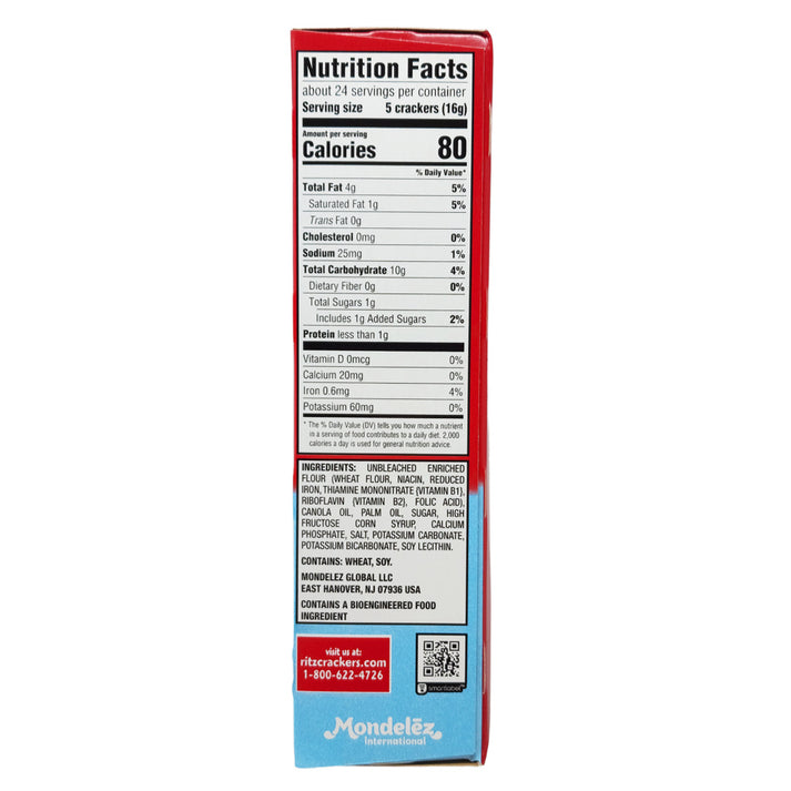 Ritz Crackers Hint of Salt - 13.7 oz – Healthy Heart Market