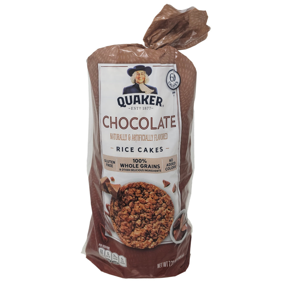 Quaker Chocolate Rice Cakes - 7.23oz - Healthy Heart Market