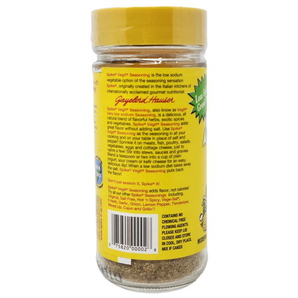 VEGIT Spike Gourmet Natural Seasoning- very low sodium – Healthy Heart ...
